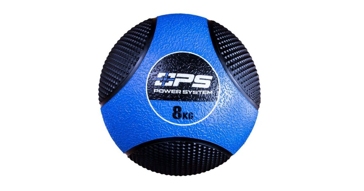Power System - Training Medicine Ball - Kemény medicinlabda - 8kg ...